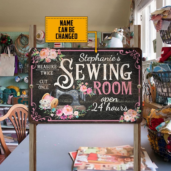 Quilt Room Sign - Etsy