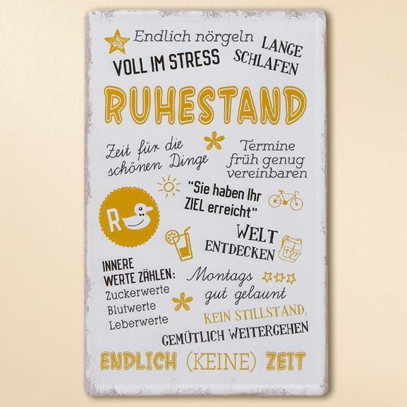 Ruhestand schilder - Etsy.de