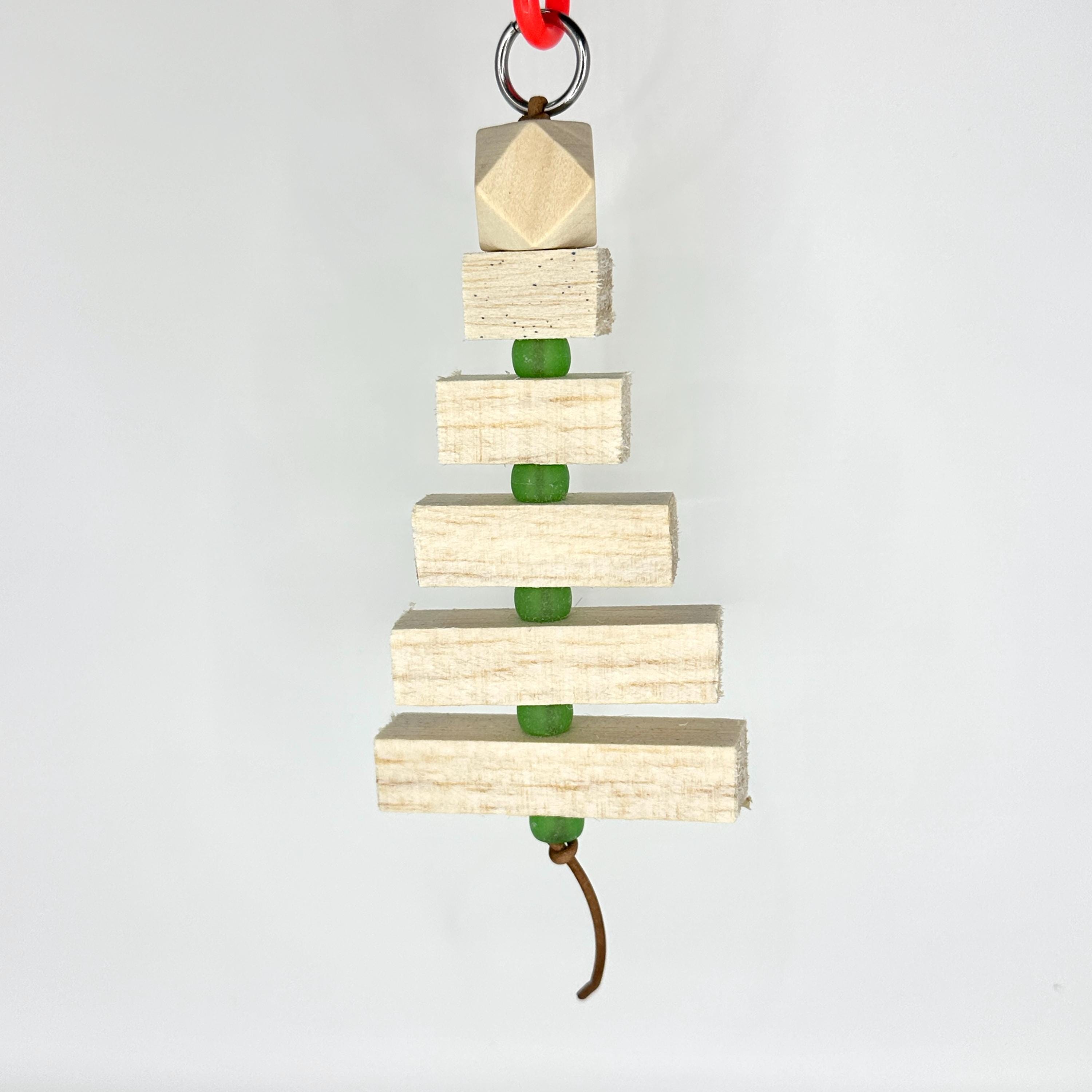 Balsa Wood Christmas Tree for Small Birds & Parrots - Etsy