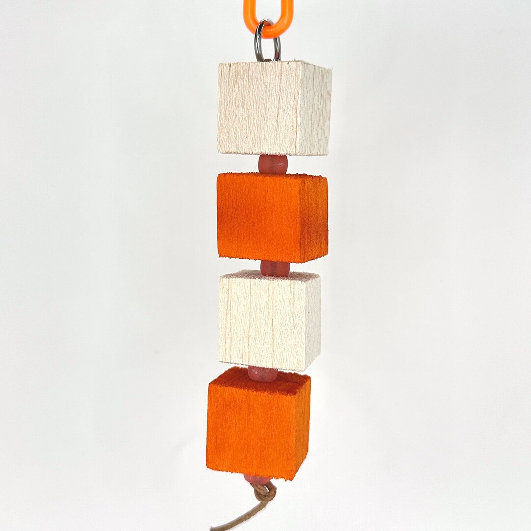 Balsa Quad Stack: Balsa Wood Small Bird & Parrot Toy for Chewing and ...