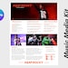 Electronic Press Kit | Media Kit Template for Musicians | Press Kit for ...