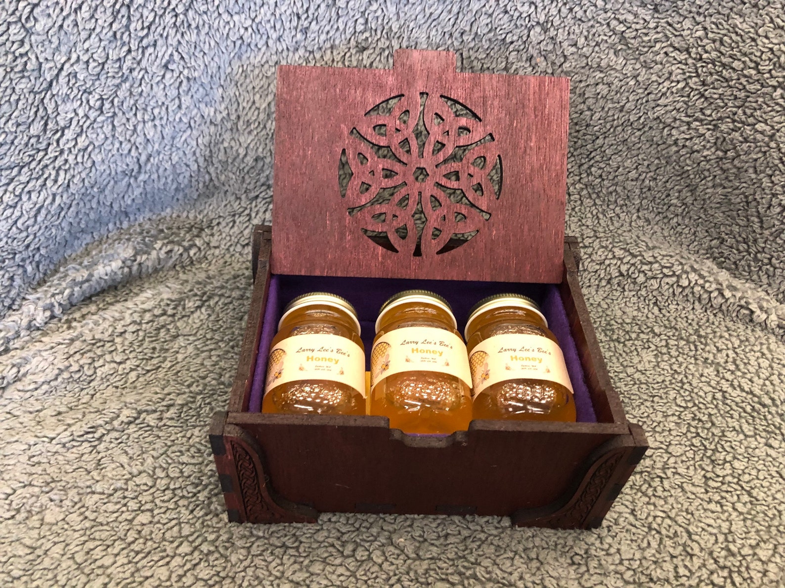 Wooden Celtic Design Box - Etsy