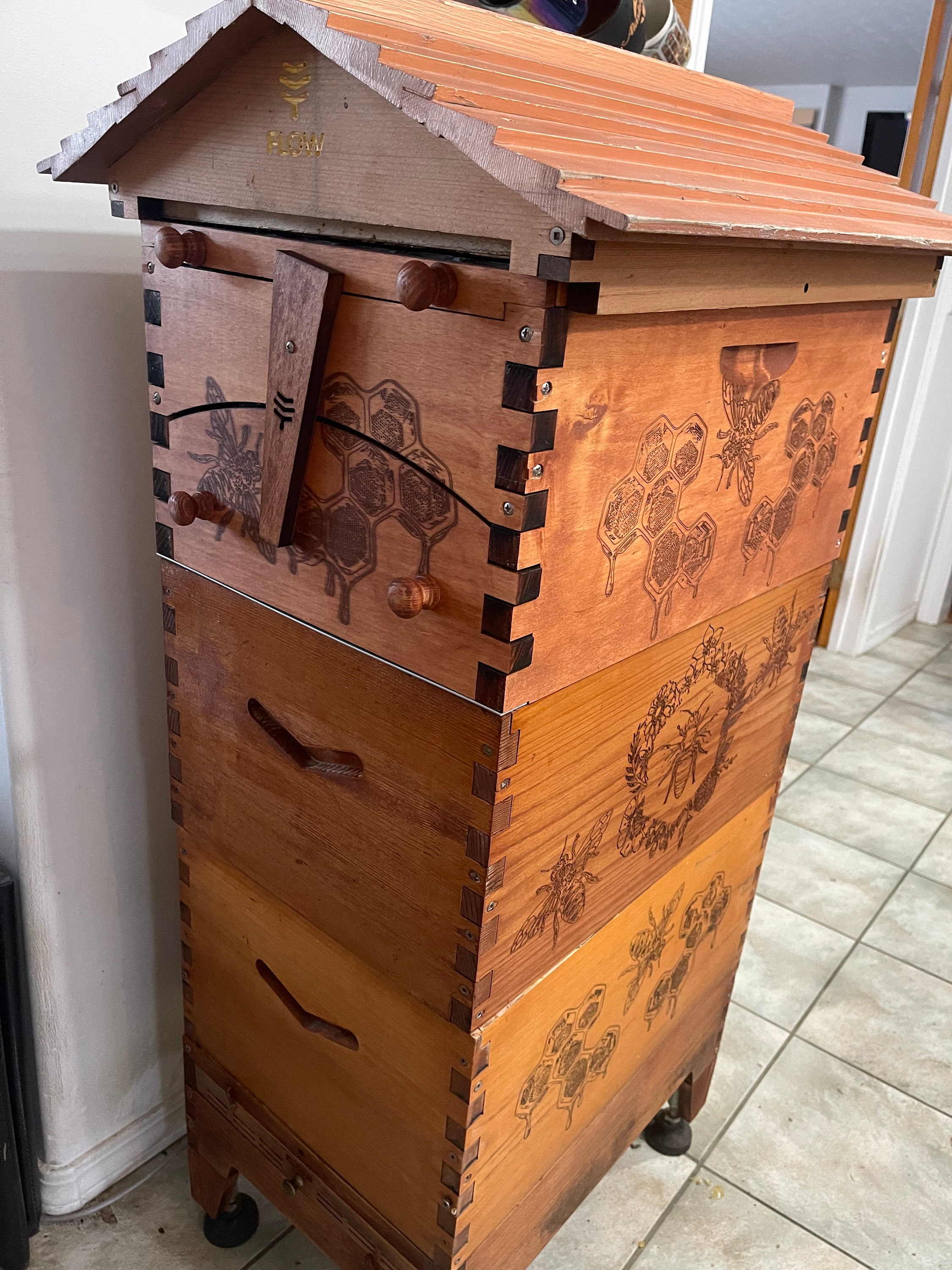 Custom Single Deep Bee Box - Etsy