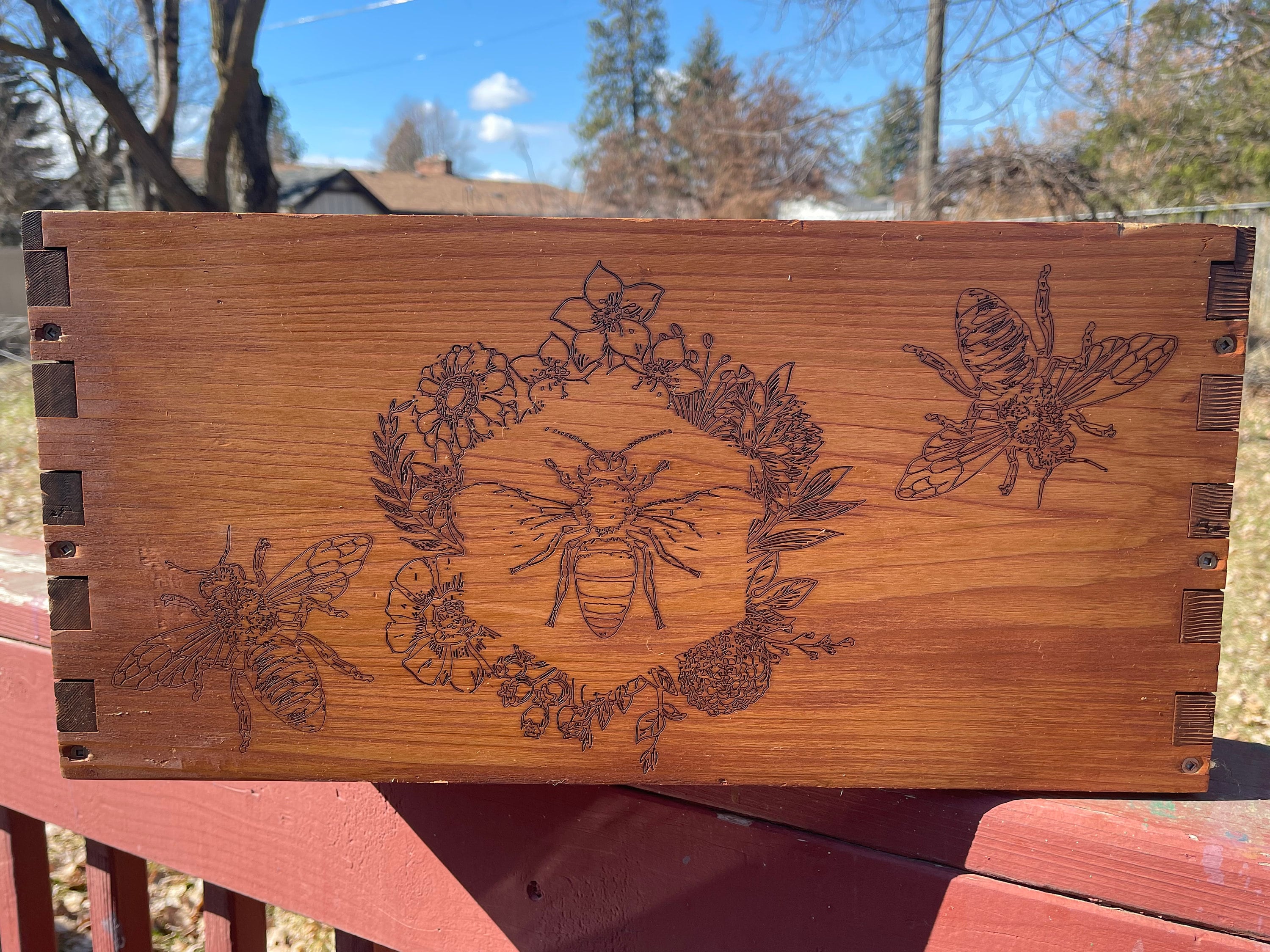 Custom Single Deep Bee Box - Etsy