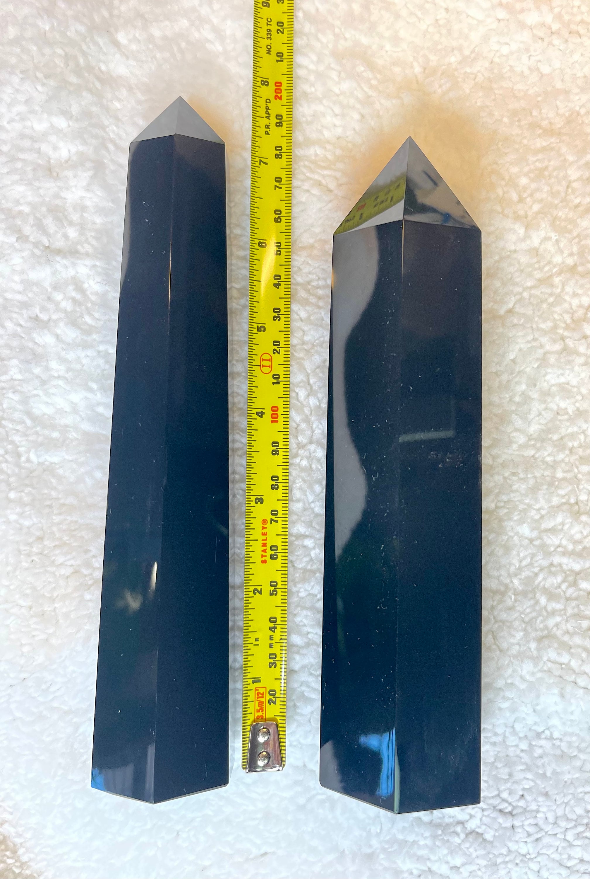 Obsidian Towers Large 3.74lbs Medium .86lbs - Etsy