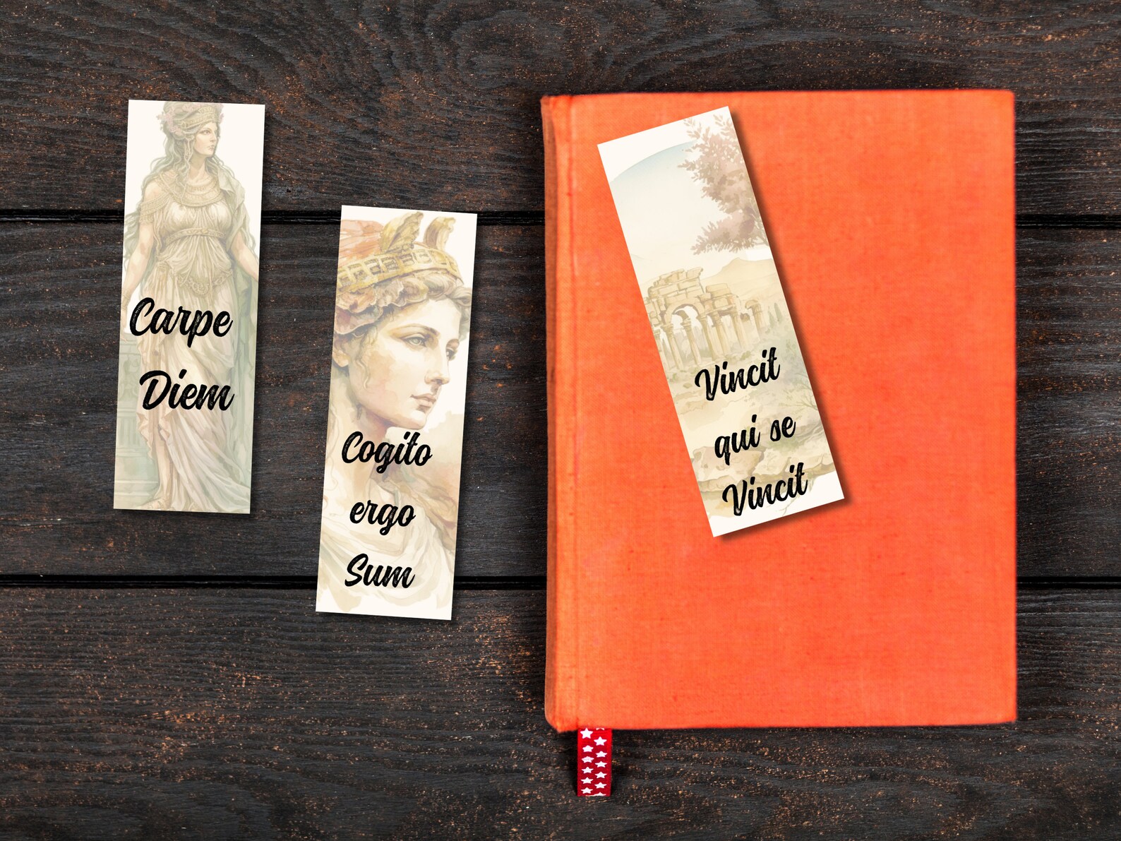 Printable Latin Bookmarks | Digital Download Latin Language | Gift for ...
