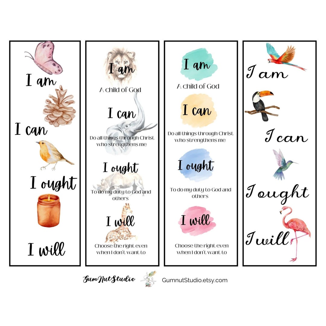 Digital Download Printable Christian Education Bookmark Charlotte Mason ...