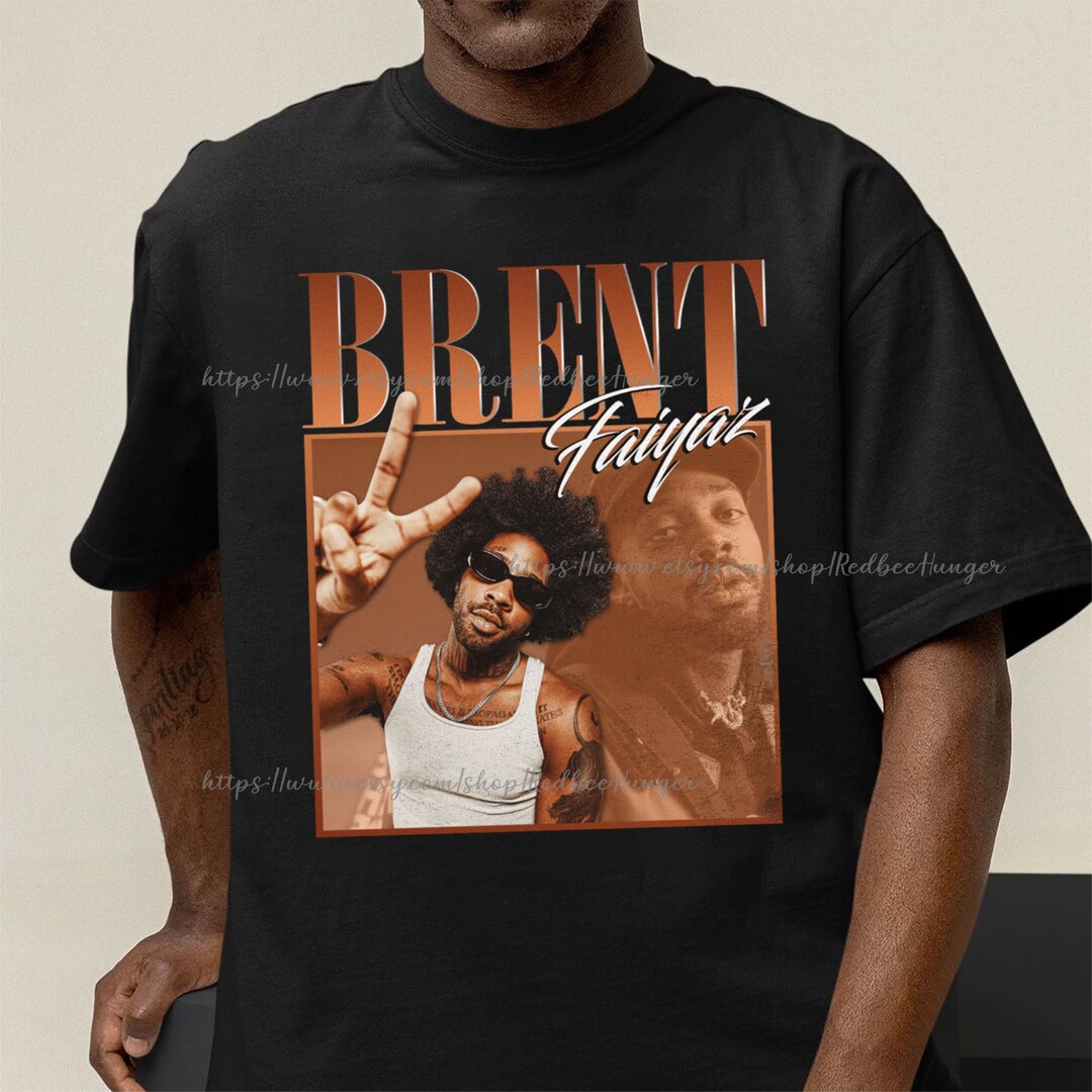 Brent Faiyaz Vintage Style Shirt Brent Faiyaz Inspired Shirt Etsy