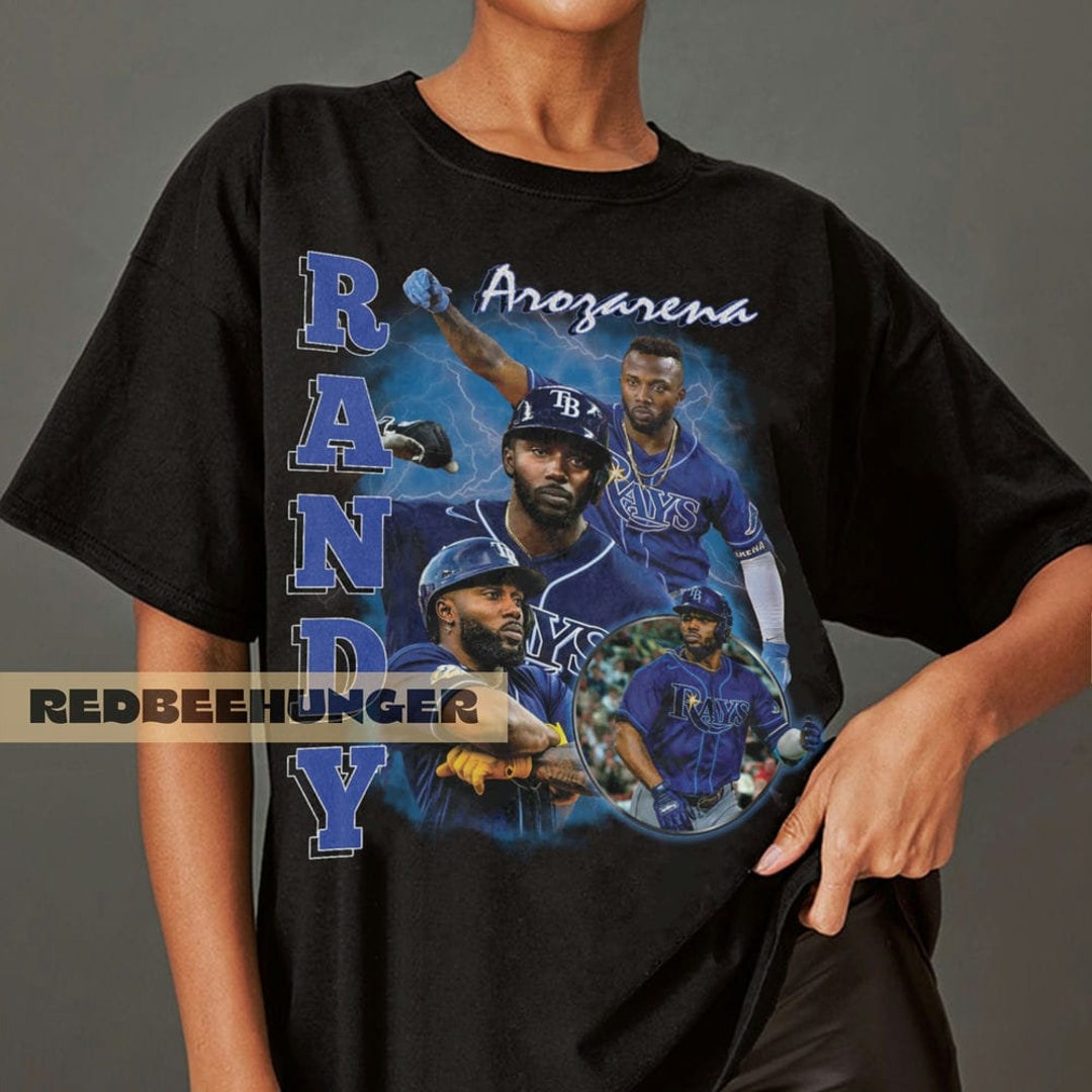Vintage Randy Arozarena Shirt Baseball Shirt Tampa Bay - Etsy