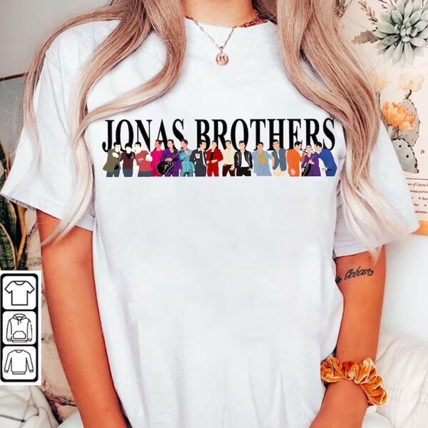 Jonas Brothers Shirt - Etsy