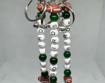 GO BIRDS Keychain - Etsy