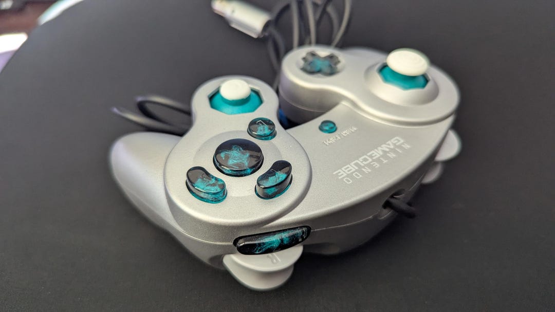 Silver Surfer | Modded OEM Gamecube Controller - Etsy