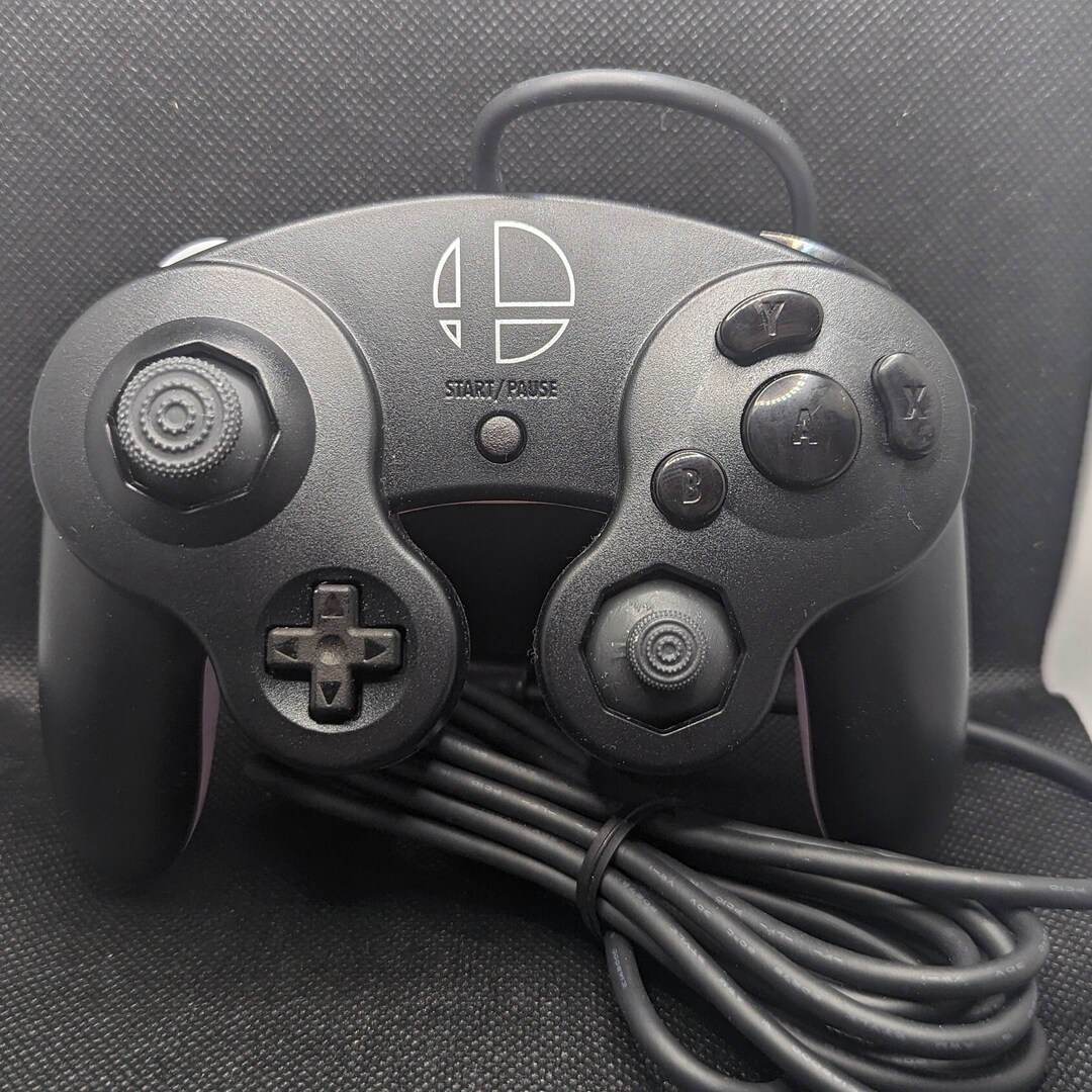 Black Lavender Modded OEM Gamecube Controller - Etsy