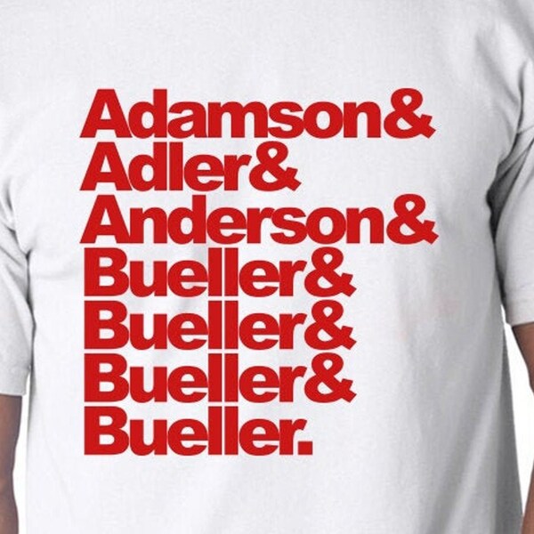 Ferris Bueller - Etsy