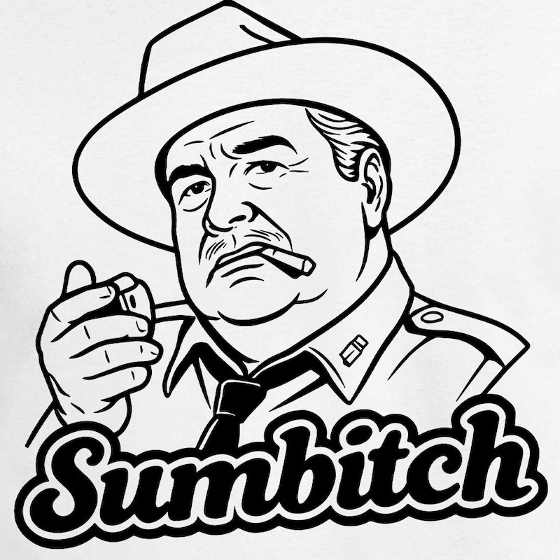 Funny Smokey Svg - Etsy UK