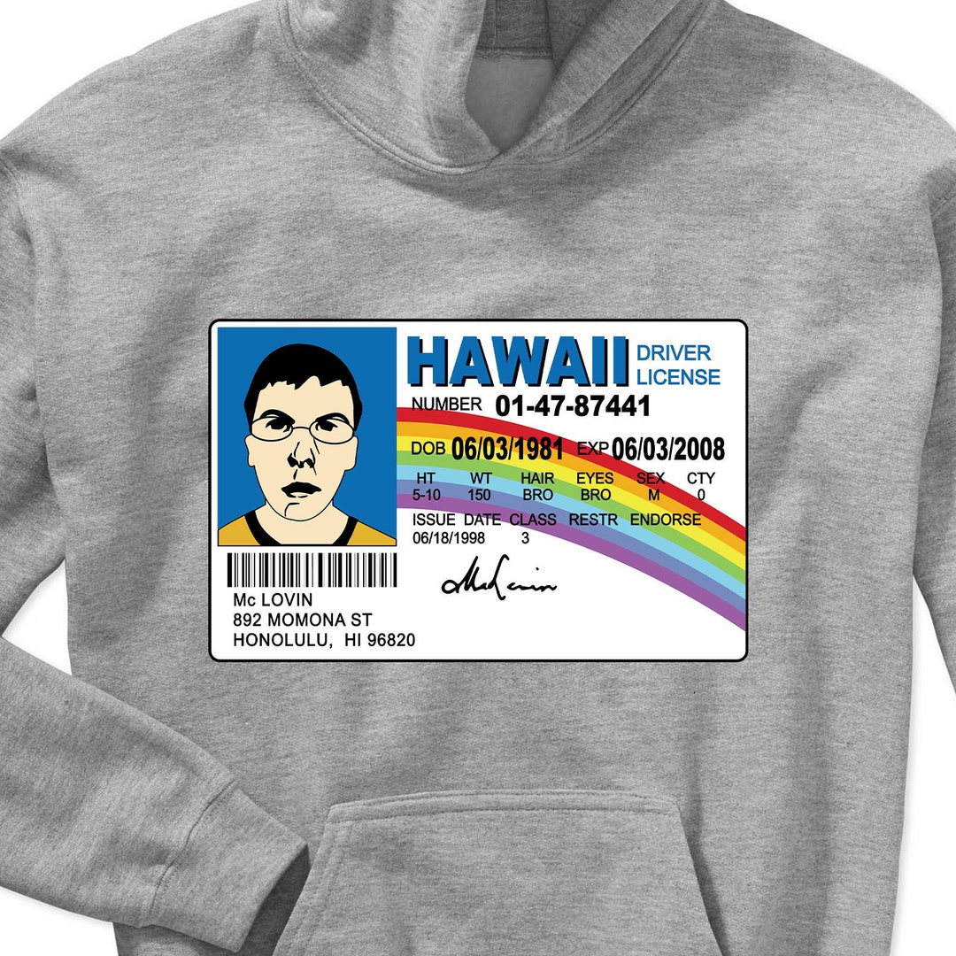 Mclovin License Digital Cut Files - Design Files - Cricut - SVG ...