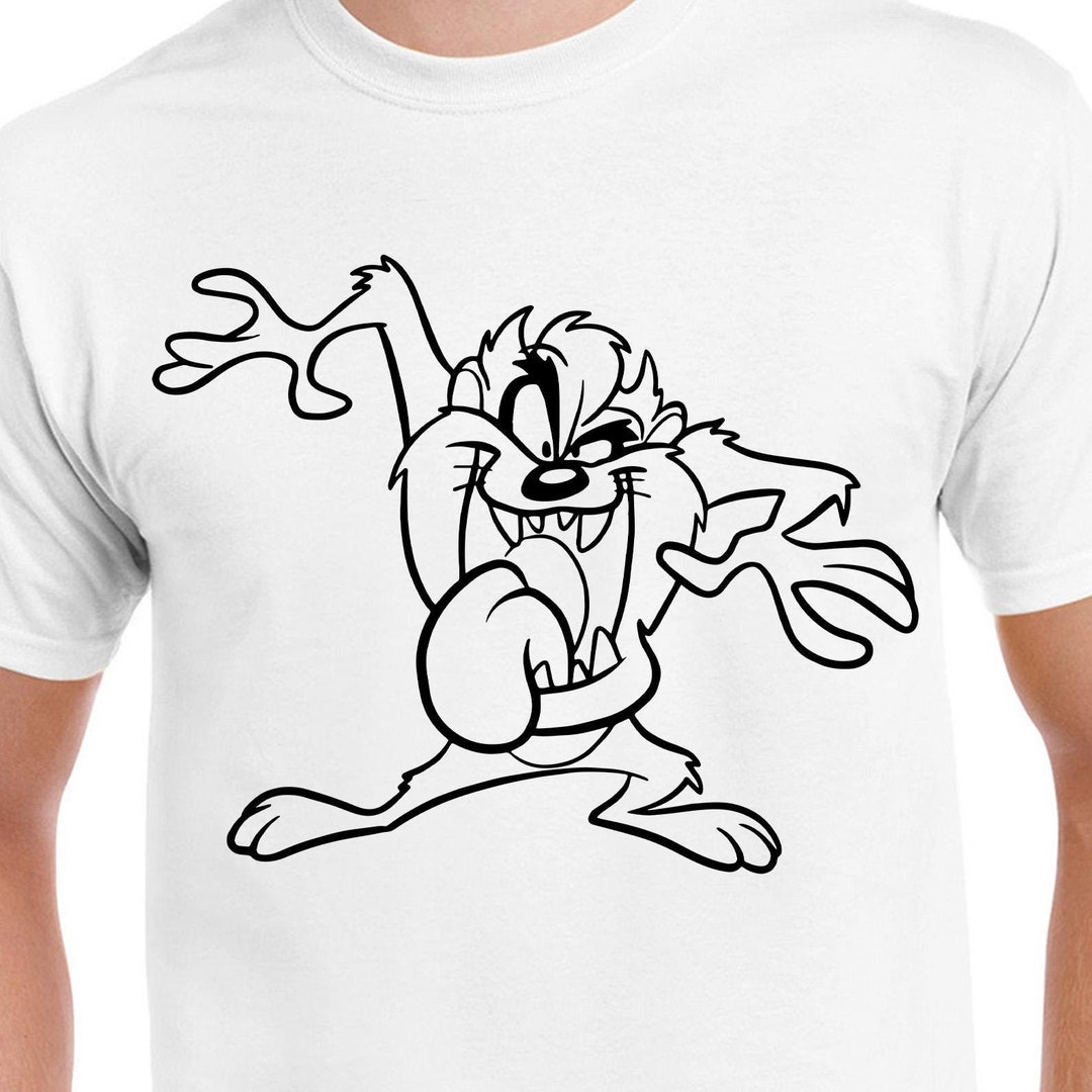 Taz Digital Cut Files Design Files Cricut SVG Silhouette Cameo PNG Eps ...