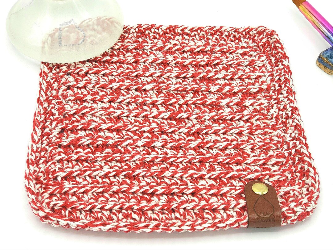 Reusable Crochet Washcloth, Zero Waste Watercolor Paint Brush ...