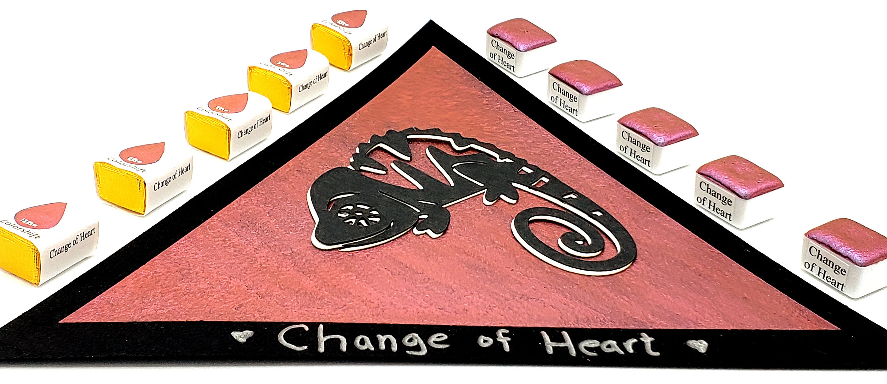 Change Mica Metallic Watercolor, Sparkly Colorshift Handmade Art Gift ...