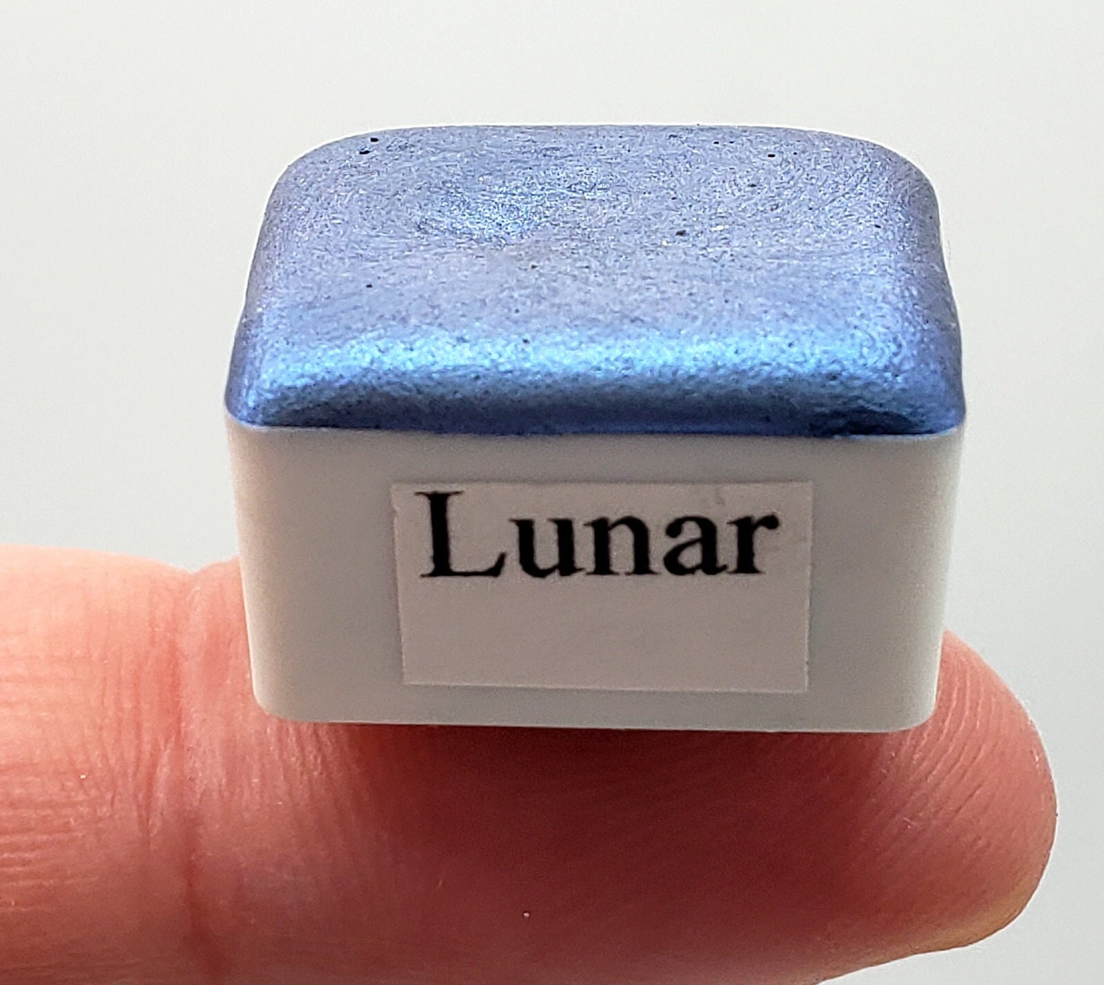 Blue Mica Metallic Watercolor, Sparkly Colorshift Handmade Art Gift for ...