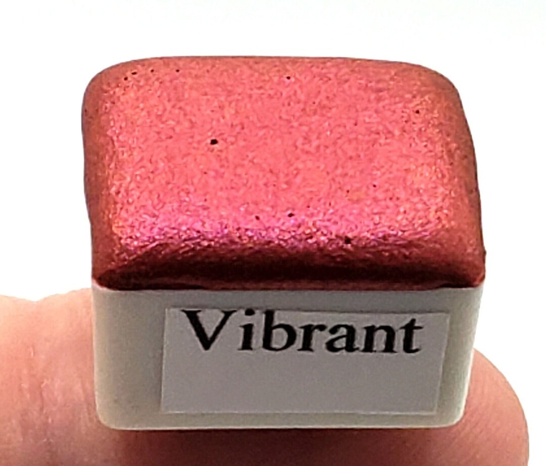 Vibrant Mica Metallic Watercolor, Sparkly Colorshift Handmade Art Gift ...