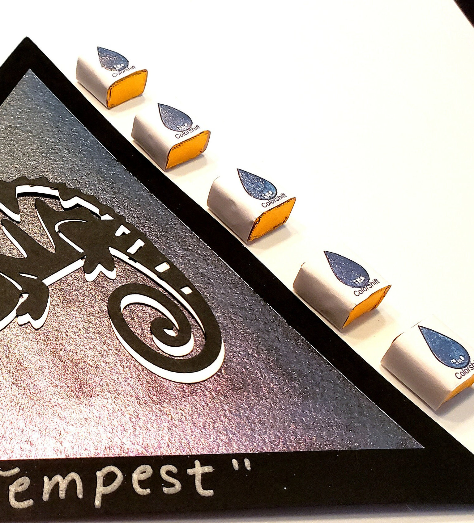 Tempest Mica Metallic Watercolor, Sparkly Colorshift Handmade Art Gift ...