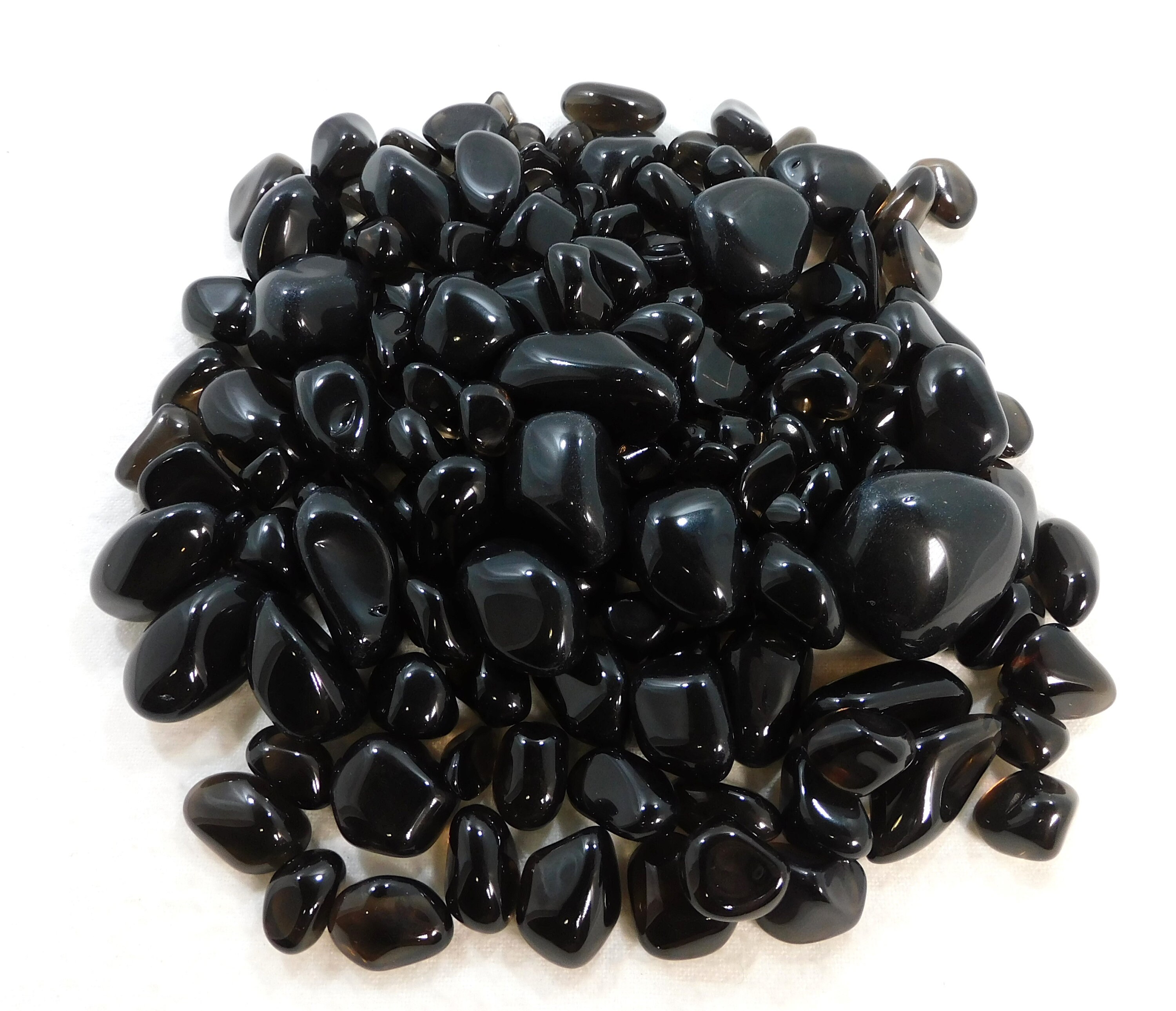 Bag of Polished Apache Tears Black Obsidian for Crafters - Etsy