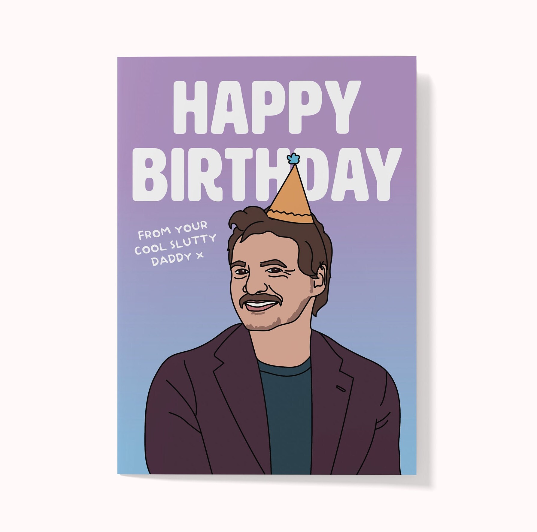 Pedro Pascal - Birthday Card - the Last of Us - Etsy