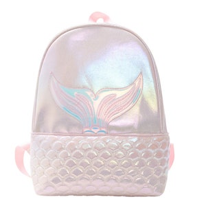 Personalized Mermaid Embroidered Backpack Back to School - Etsy