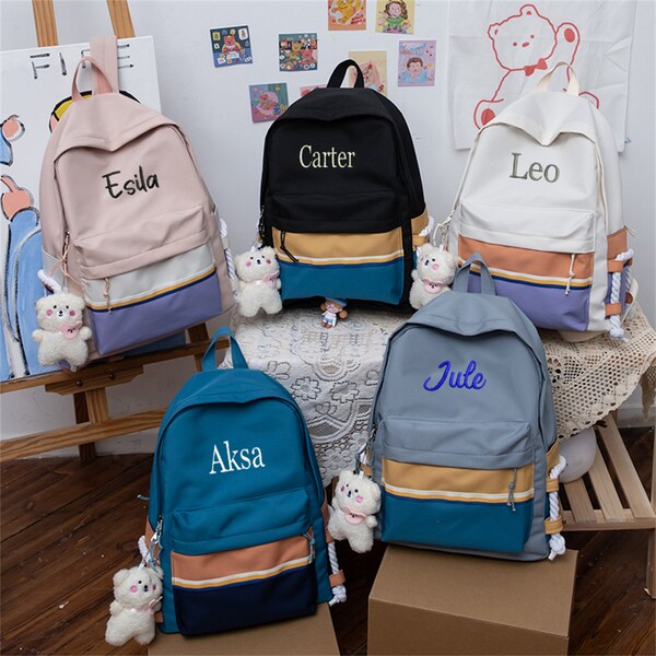 Preppy Backpack - Etsy