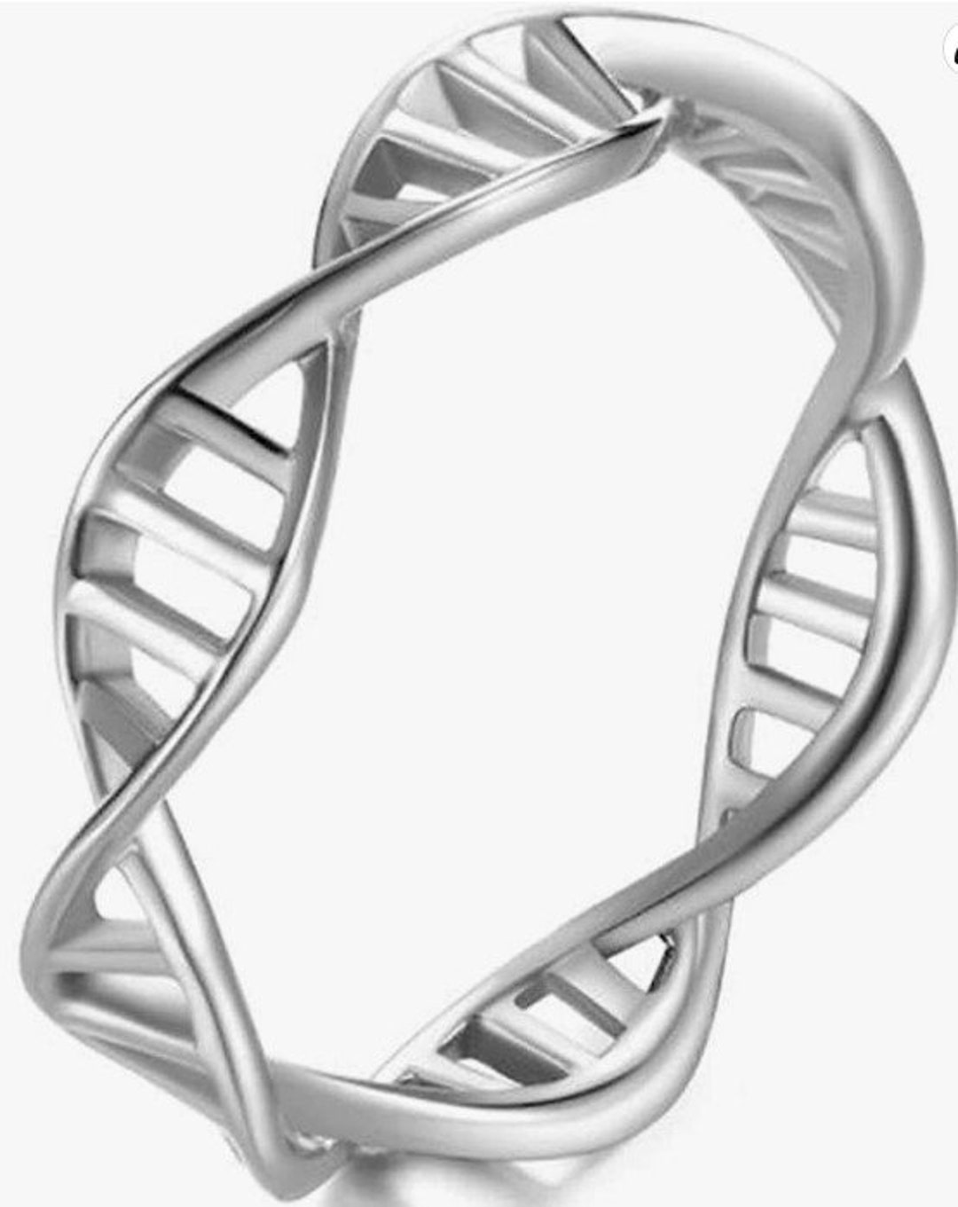 Anatomical DNA Double Helix Ring - Etsy