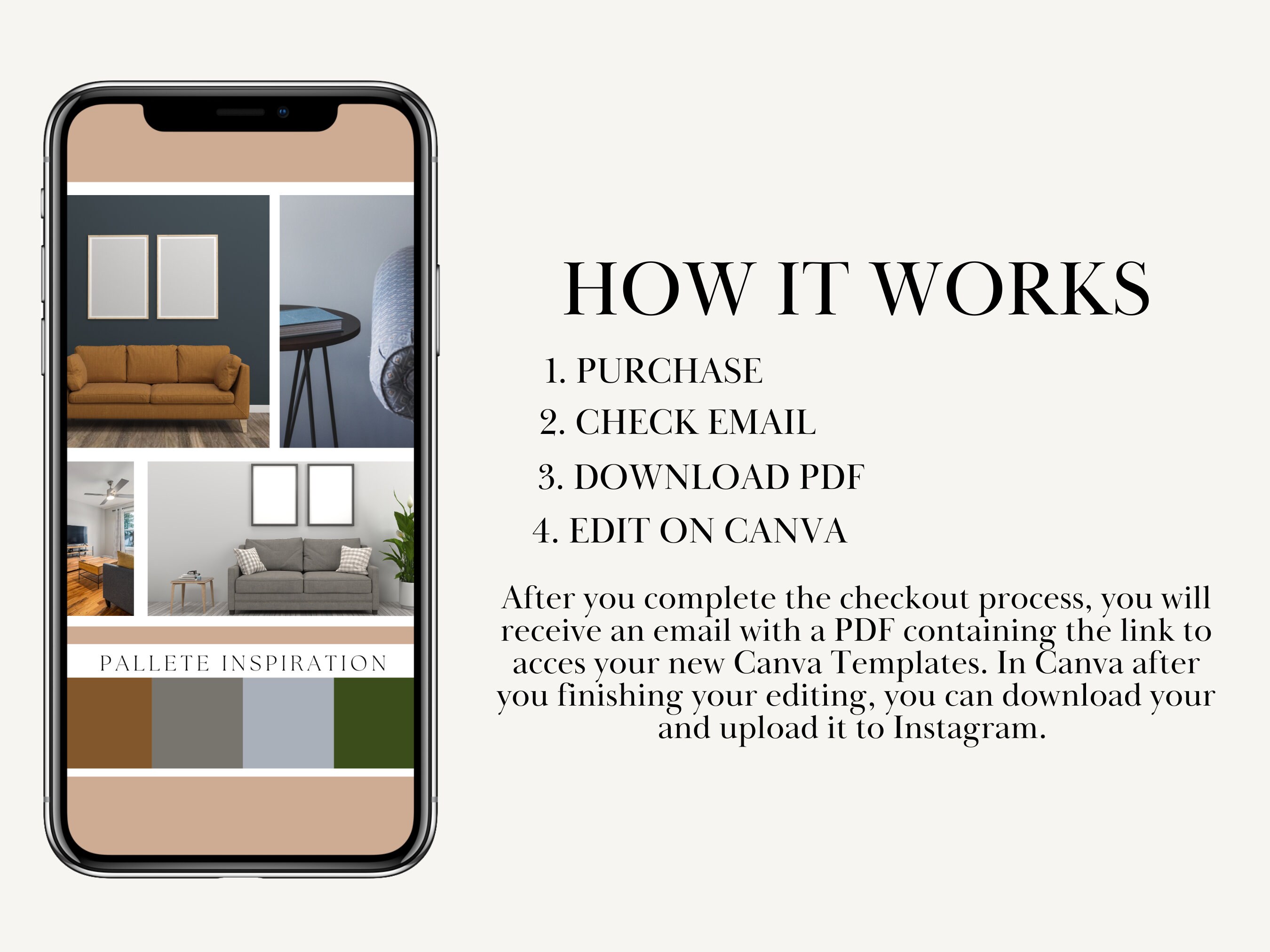 140 Interior Design Instagram Template for Instagram Post & Stories ...