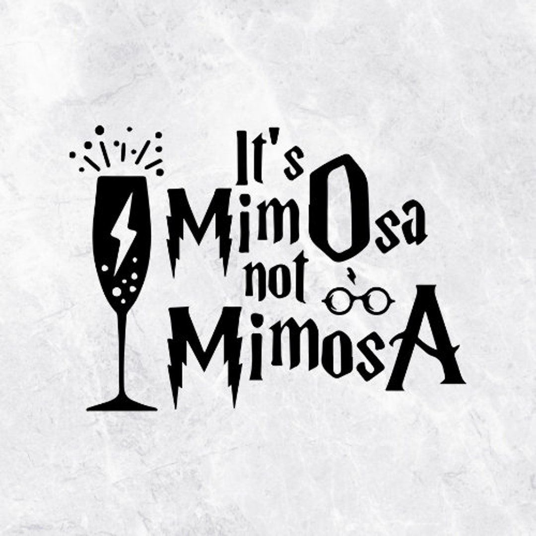 Mimosa Not Mimosa, Wizarding Life Cut File PNG SVG - Etsy