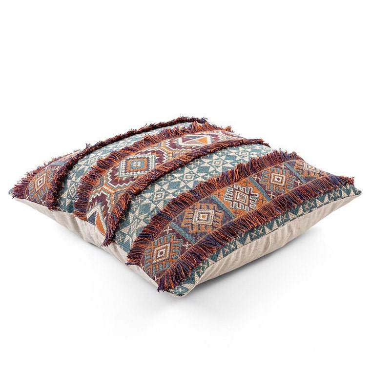 Bohemian Cushion Covers 20'x20', Boho Decor Cushion Case, Kilim Pillow ...