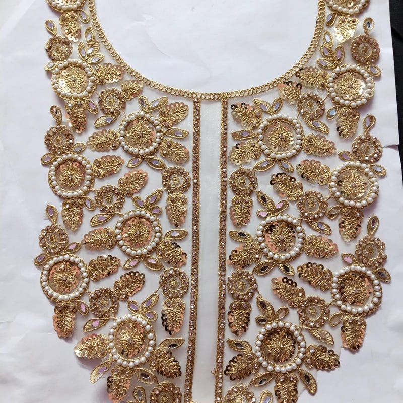 Neckline Applique - Etsy