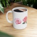 Pink Roses Coffee Mug Coffee Mug With Roses - Etsy