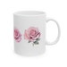 Pink Roses Coffee Mug Coffee Mug With Roses - Etsy