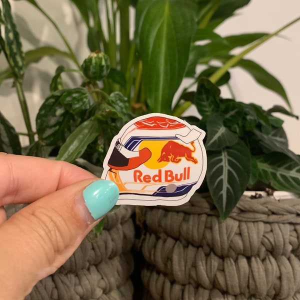Max Verstappen Helmet Stickers - Etsy