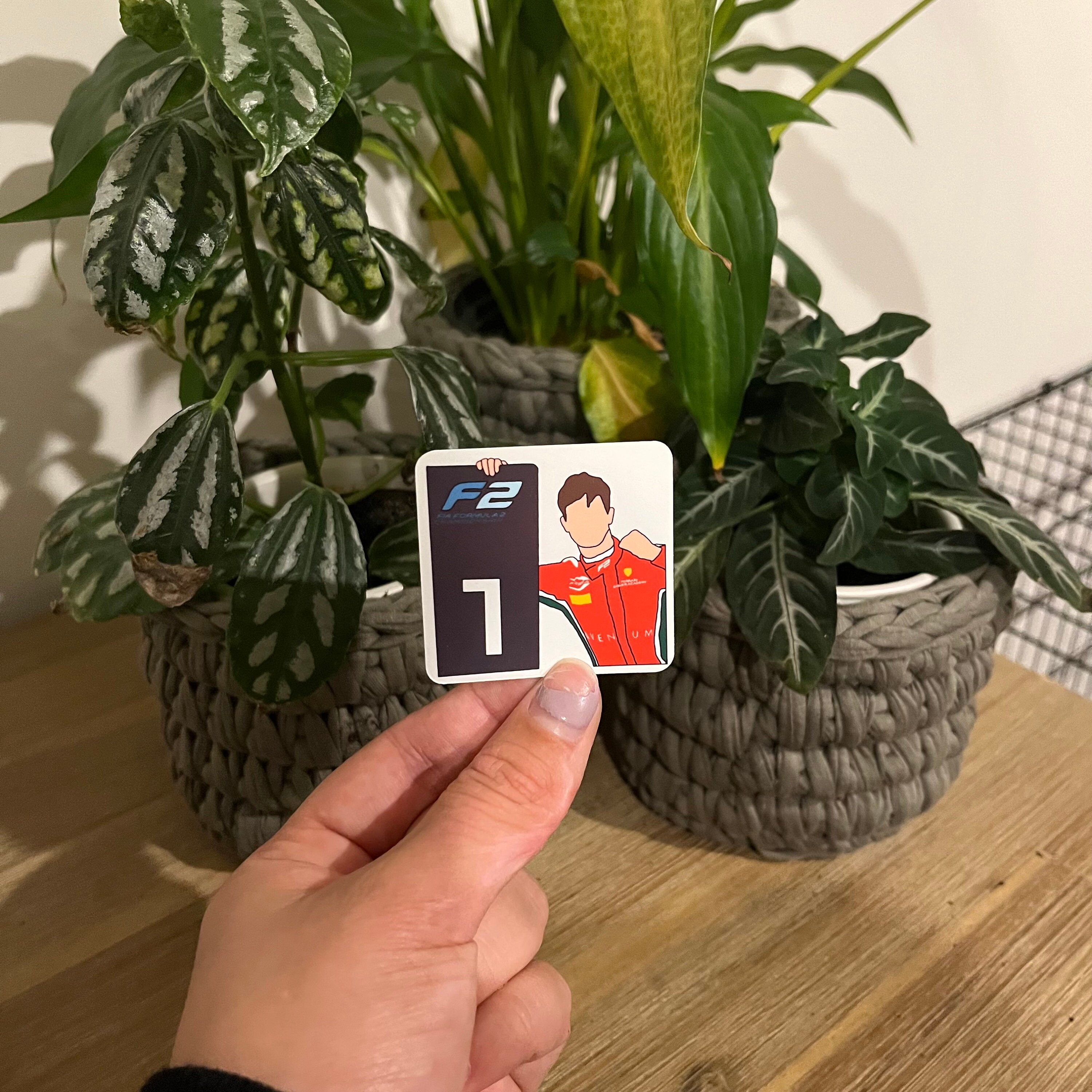 Ollie Bearman Baku Clean Sweep Sticker - Etsy