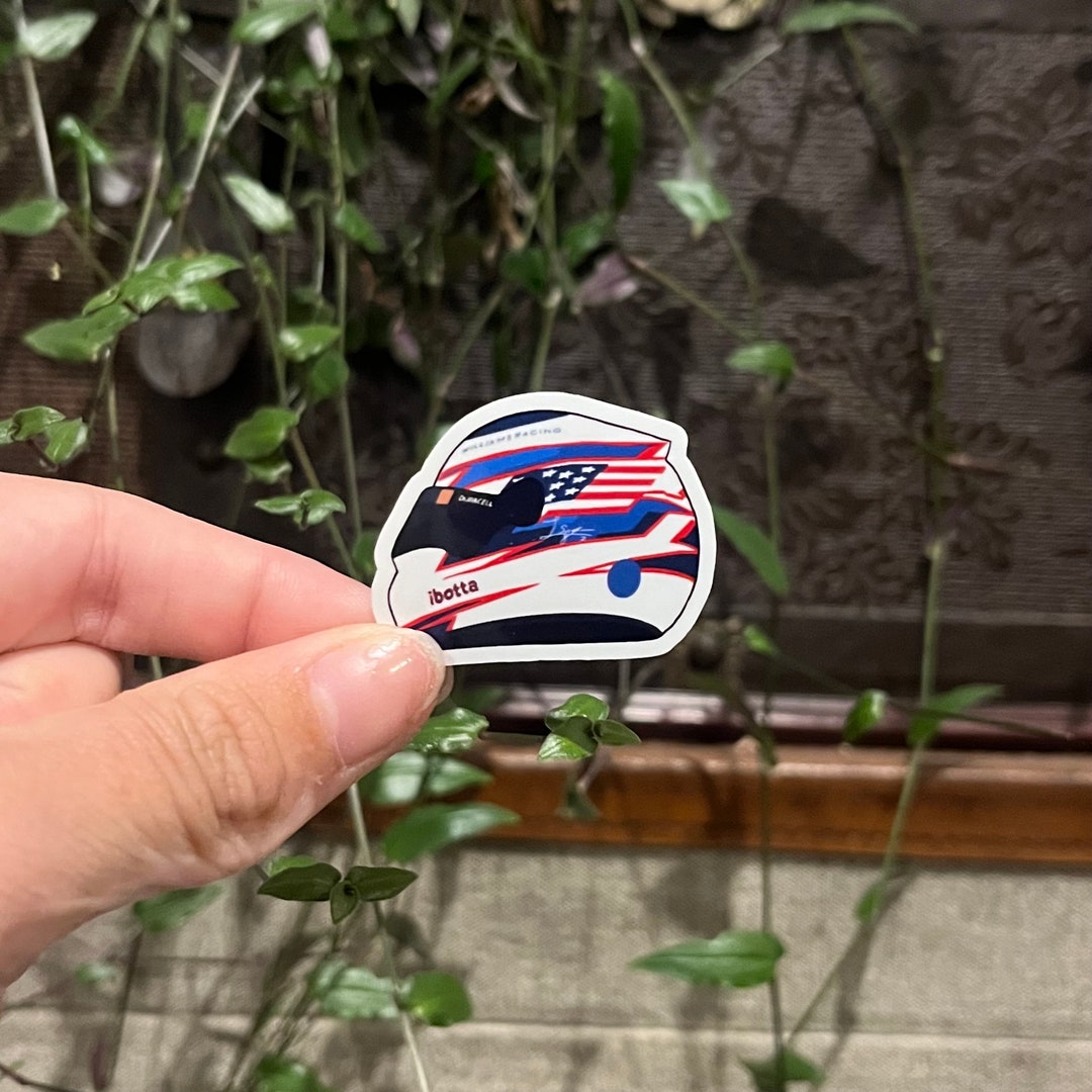Logan Sargeant 2024 Helmet Sticker - Etsy