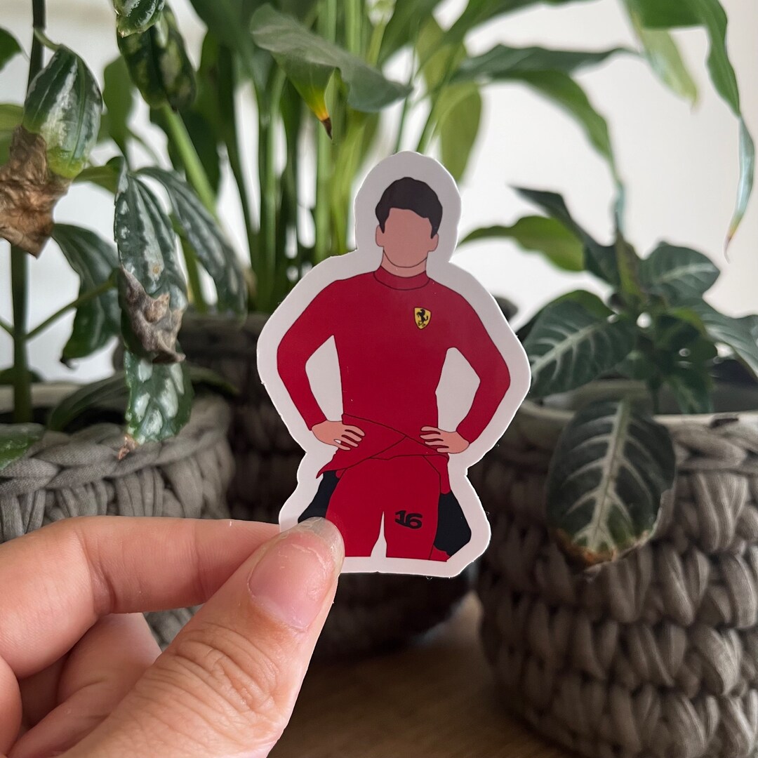 Charles Leclerc Sticker - Etsy