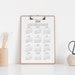 Printable 2024 Yearly Wall Calendar W/ Bible Verses 2024 Minimalistic ...