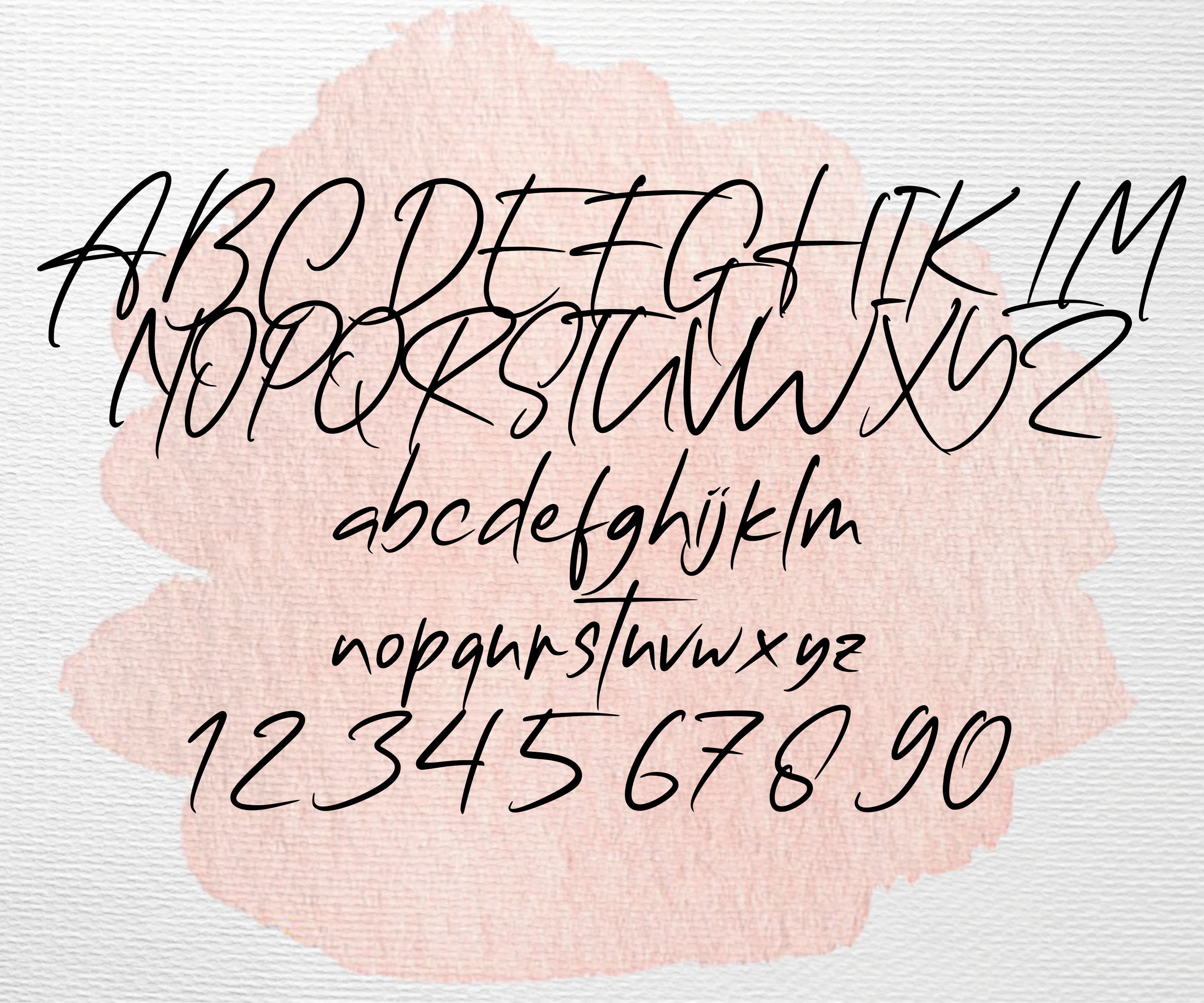 Autumn Font Calligraphy Font, Script Font, Farmhouse Font, Cricut Font ...