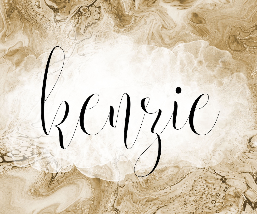 Kenzie Font Calligraphy Font, Script Font, Farmhouse Font, Cricut Font ...