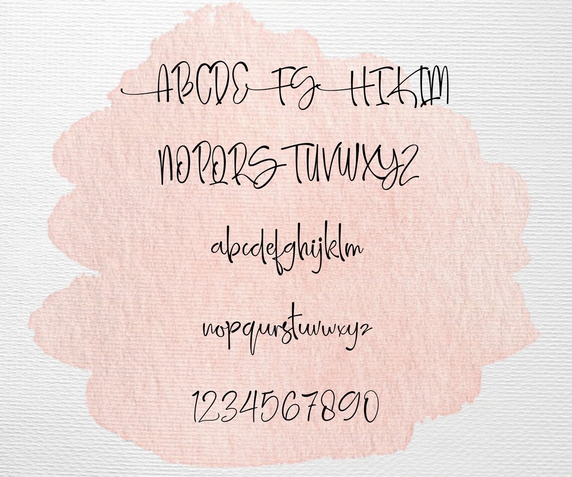 Kiara Font Calligraphy Font, Script Font, Farmhouse Font, Cricut Font ...