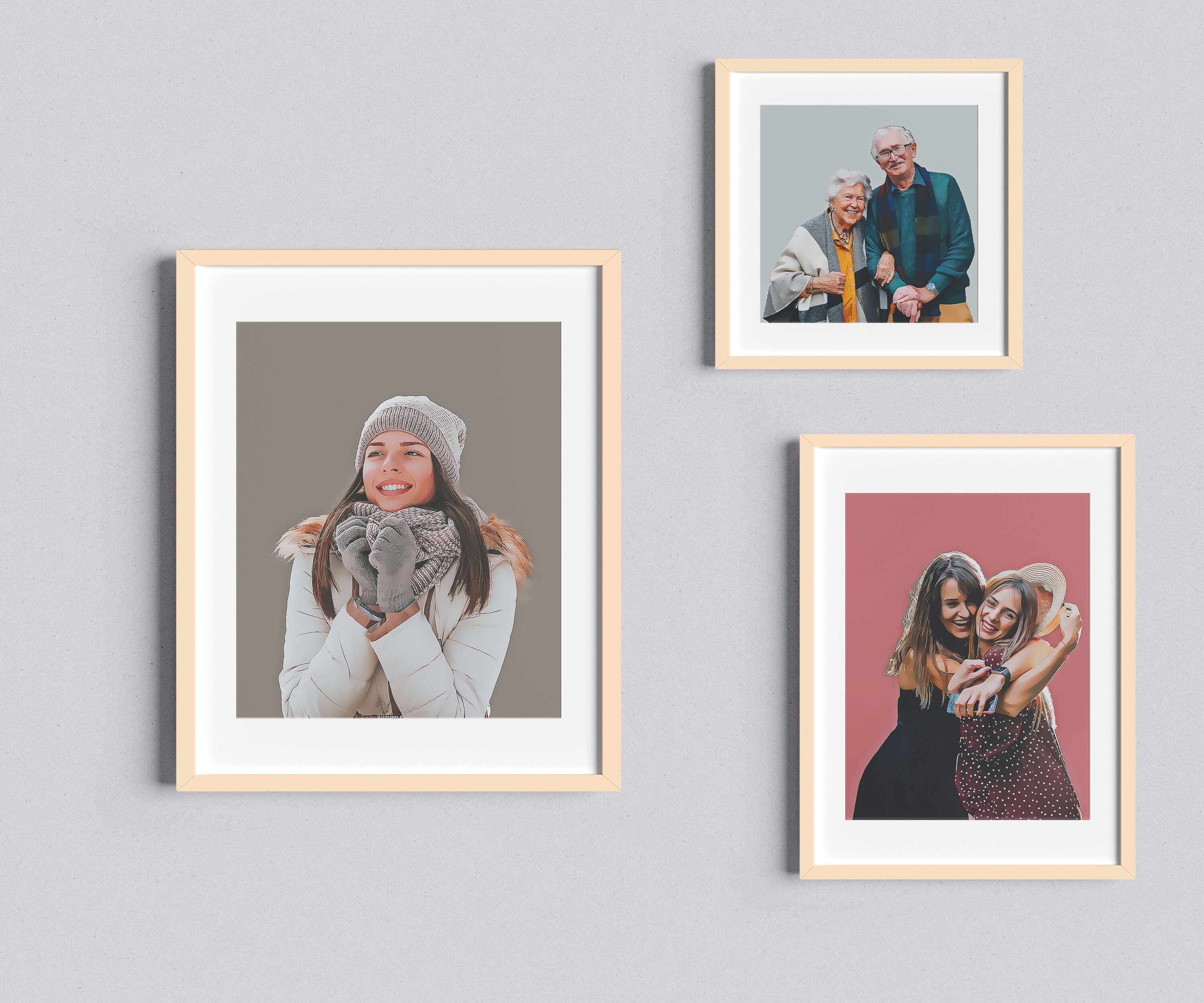 Custom Cartoon Portraits Personalized Gifts Birthdays, Anniversaries ...