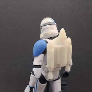 1:12 JT 12 Clone Jet Trooper Jetpack Black Series 3D Printed - Etsy