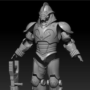 1:12/18/6 Scale Durge Bounty Hunter Comic Figure Kit Star Wars Black ...