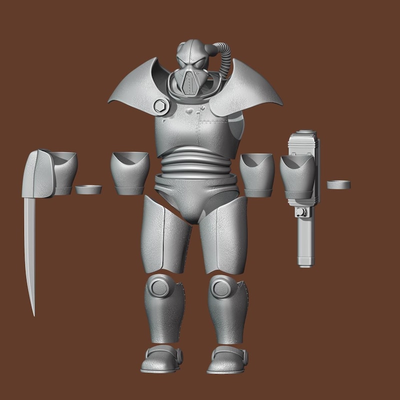 Action Figure Armor Kits - Etsy