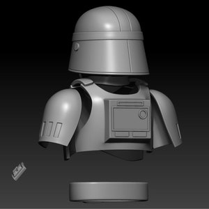 1:12/18/6 Imperial Combat Driver Star Wars Rebels Black Series Upgrade ...